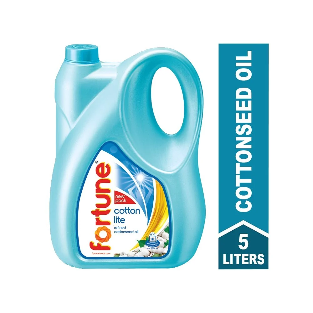 Fortune Cottonlite Refined Cottonseed Oil – 5 Ltr Jar – UDP Market